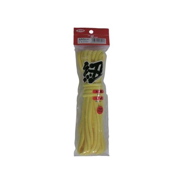 【商品説明】●手触りが良く発色が綺麗で手芸やホビーに最適です。【仕様】●型番：AC-202　●色：イエロー　●長さ（m）：5　●標準幅（mm）：6　●組紐（太丸タイプ）　●アクリル