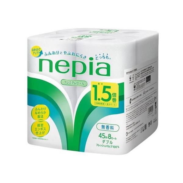 【商品説明】ふんわりとやぶれにくさ・どっちも。長さ１．５倍巻で交換回数減＆省スペースに。ふんわりなめらかさ製法と高密エンボス加工でやわらかさとなめらかさを実現。丈夫でやぶれにくく、ふわっとプレミアムな肌ざわり。フレッシュパルプ１００％製品で...