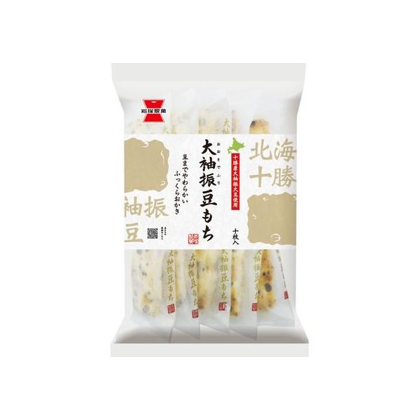 【商品説明】●契約栽培の北海道十勝産大袖振大豆を１００％使用。独自の製法で大豆もやわらかく食べられる、サクッとソフトな豆おかきです。【仕様】●内容量：１０枚