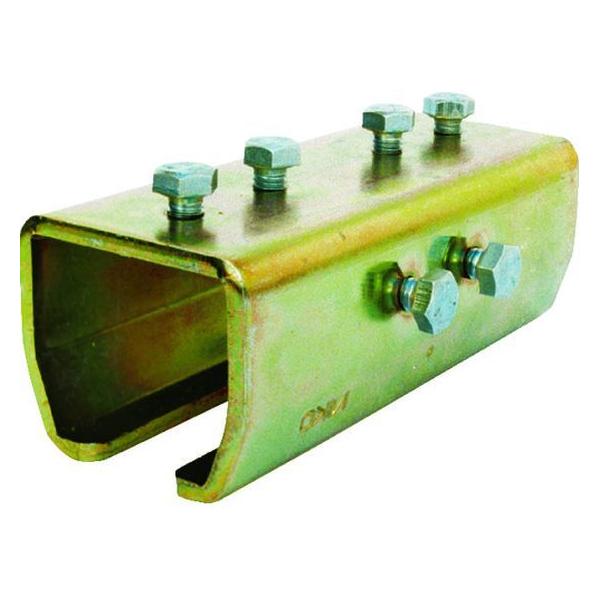 【仕様】●型番：21HE-BT　●適用レール：21号 ●品名：継受　●欧州規格EN1527適合品　●スチール（電解めっき処理）