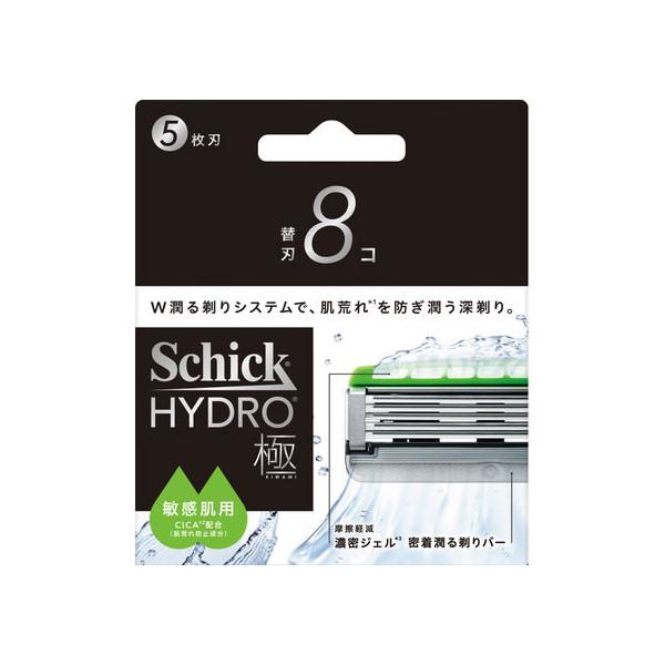 【商品説明】濃いヒゲでもやさしく深剃り、剃り残しなしへ１、ｗ潤る剃りシステムで、肌荒れ＊を防ぎ潤う深剃り２、敏感肌用＊　シェービングによる摩擦や乾燥によるもの【仕様】●替え刃●内容量：８個