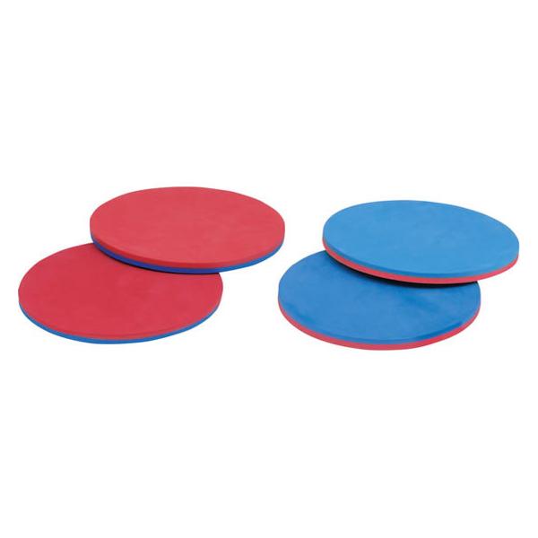 【商品説明】頭だけじゃなく体も使ってリバーシ遊びにチャレンジ！！【仕様】●素材・材質：ＥＶＡ　●仕様：１０枚１組（青×赤ツートン）　●サイズ：直径２５×厚さ１．６ｃｍ　●商品重量：約８０ｇ／枚　●原産国：台湾