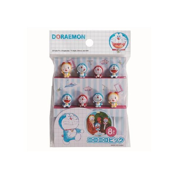 【商品説明】ドラえもんたちのピックでお弁当をかわいくアレンジ！お弁当おかずピック。簡単かわいいキャラ弁作り。お弁当・キャラ弁作りにキッズ・子供用・大人用。ランチ・ピクニック・遠足・レジャー・運動会・パーティーなどに。【仕様】●サイズ：ドラえ...