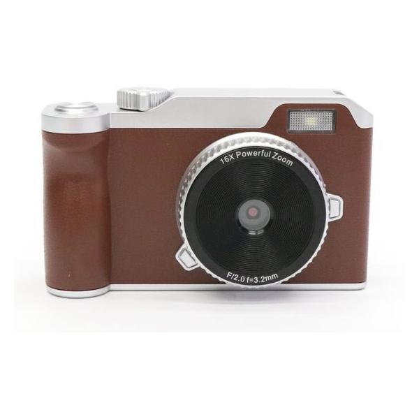 【商品説明】●使いやすいコンパクトサイズながら本格機能が充実。写真や動画も高画質で、ワンタッチで手軽に撮影ができます。●約１００万画素、デジタル１６倍ズーム、動画撮影、フラッシュ機能、セルフタイマー、自撮り用カメラ付き●大型２．４インチ液晶...