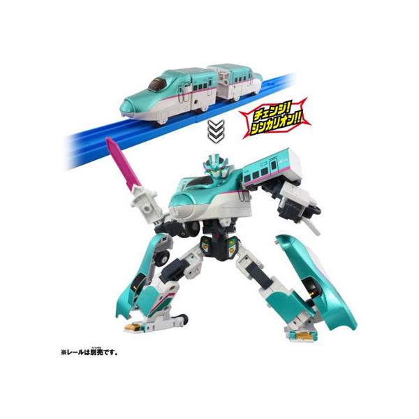 【商品説明】●シンカリオンに変形！：２両編成の新幹線からロボットに変形！●カッコイイ！ポージングが可能！：進化した可動域により、劇中さながらのポージングやアクション再現が可能に！　さらに、シンカリオン同士を合体させる「リンク合体」機構も搭載...