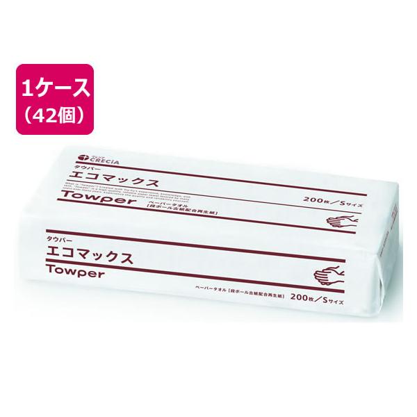 【商品説明】段ボール古紙を配合したナチュラルな色・風合いの再生紙ペーパータオル。濡れても丈夫な紙質。手になじみやすい、やわらかな質感。使用後のゴミが小さく丸めやすい。【仕様】●シートサイズ：２２０×１７０ｍｍ●シングルタイプ●材質：段ボール...