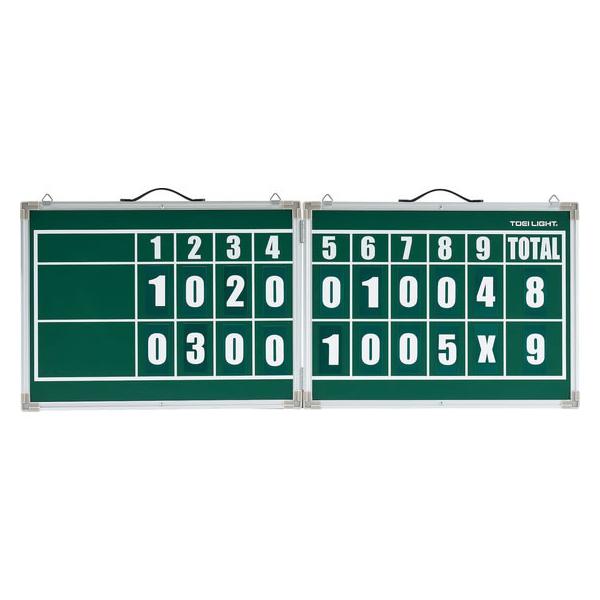 【商品説明】ボード表面は黒板塗装でチョークＯＫ。吊るして使える三角金具付き。【仕様】●素材・材質：ボード／スチール（黒板塗装）、枠／アルミ　●仕様：スライド式三角吊り金具４ヶ付　●特徴：マグネット数字板／５１×１０７ｍｍ　●サイズ：幅１２２...