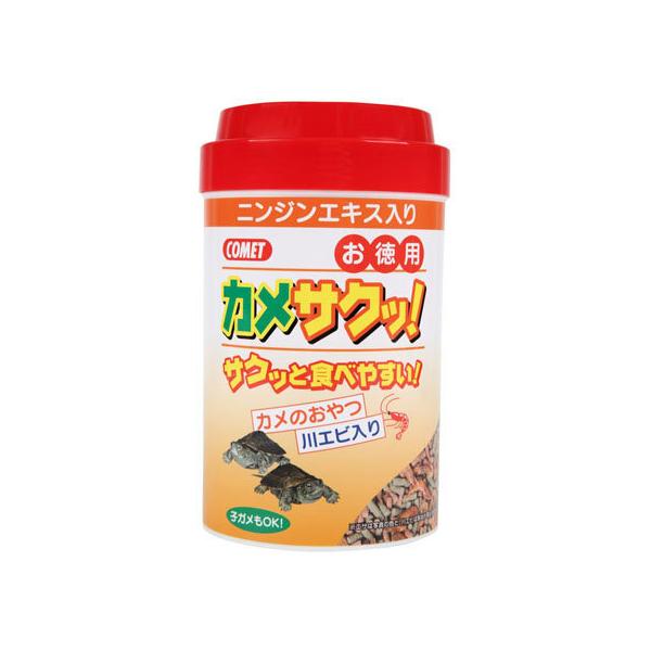 【商品説明】ソフトな食感で食べやすく、子ガメにも最適。カルシウムたっぷりの天然川エビ入り。【仕様】●原材料：川エビ／フィッシュミール／小麦粉／シュリンプミール／フィッシュレバー／ブラインシュリンプ／海藻／ニンジンエキス
