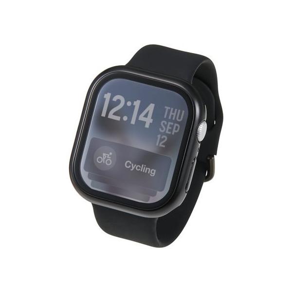 【商品説明】画面の視認性に優れる高透明なガラスとポリカーボネート樹脂で、機器本体を傷や汚れから守る、メタリックデザインが美しく際立つＡｐｐｌｅ　Ｗａｔｃｈ用フルカバーケースです。　ポリカーボネート素材とガラスの２重構造で、Ａｐｐｌｅ　Ｗａｔ...