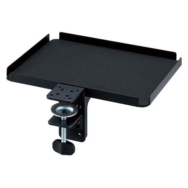 【商品説明】●物が多かったり狭かったりするデスクにスペースを広げることができるデスク拡張トレイです。　●デスクを広く使えるので作業効率が向上します。　●クランプを締めるだけで簡単に取り付け可能です。　●※取り付け可能な天板の厚みは約１８ｍｍ...