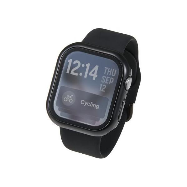 【商品説明】画面の視認性に優れる高透明なガラスとポリカーボネート樹脂で、機器本体を傷や汚れから守る、メタリックデザインが美しく際立つＡｐｐｌｅ　Ｗａｔｃｈ用フルカバーケースです。　ポリカーボネート素材とガラスの２重構造で、Ａｐｐｌｅ　Ｗａｔ...