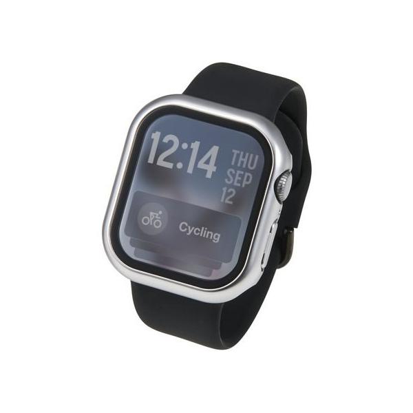 【商品説明】画面の視認性に優れる高透明なガラスとポリカーボネート樹脂で、機器本体を傷や汚れから守る、メタリックデザインが美しく際立つＡｐｐｌｅ　Ｗａｔｃｈ用フルカバーケースです。　ポリカーボネート素材とガラスの２重構造で、Ａｐｐｌｅ　Ｗａｔ...