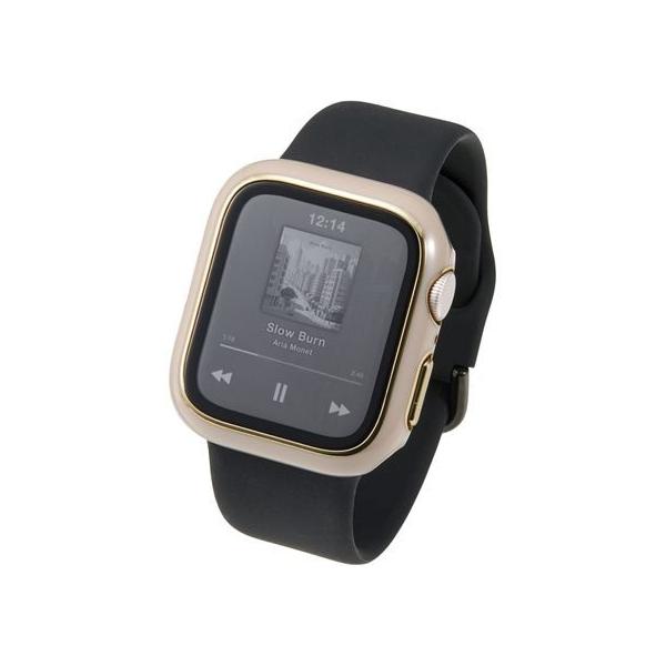 【商品説明】画面の視認性に優れる高透明なガラスとポリカーボネート樹脂で、機器本体を傷や汚れから守る、メタリックラインが美しく際立つＡｐｐｌｅ　Ｗａｔｃｈ用フルカバーケースです。　ポリカーボネート素材とガラスの２重構造で、Ａｐｐｌｅ　Ｗａｔｃ...