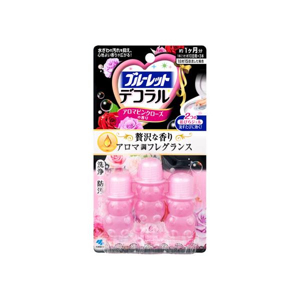 【商品説明】＜製品特徴＞●便器表面に花びらジェルをデコって（貼り付けて）おくだけで、心地よい贅沢な香りが広がり、水ぎわのきれいを保ちます。●洗浄成分の働きでしっかり洗浄。汚れ付着防止効果できれいを保ちます。　●１本の容器で花びらジェルを２箇...