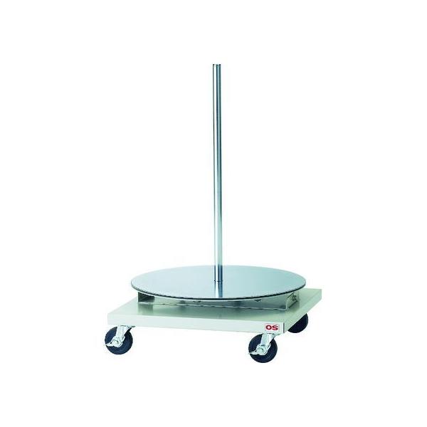 【仕様】●型番：KS-B　●間口（mm）：480　●奥行（mm）：480　●高さ（mm）：781　●キャスター：75φハードゴム車、自在車（ストッパー付2個・ストッパー無2個）　●梱包資材推奨サイズ（直径×幅）：400×1280mm　●梱包...