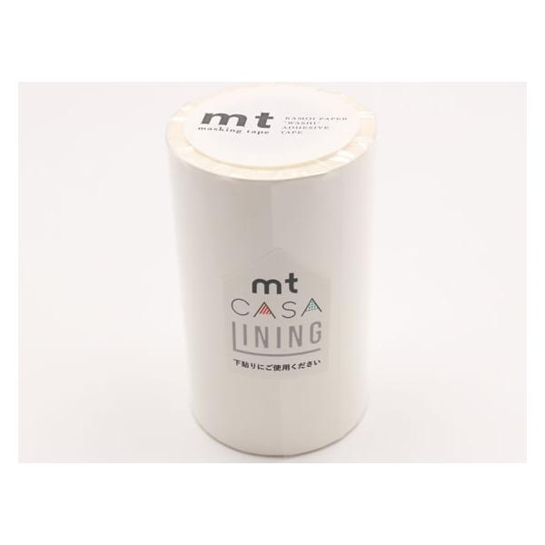 【商品説明】インテリア等のテープ装飾の下地に使える下貼り用テープです。ラミネートをかけた紙を使用しており、薄いのに透け感がほとんど無く、上に貼ったテープの柄を引き立ててくれます。【仕様】●商品サイズ：１００ｍｍ×２０ｍ