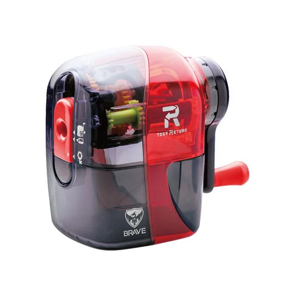 【商品説明】第２６回日本文具大賞を受賞削り上がると鉛筆が排出される「リターン式ムダ削り防止」で、従来品より飛躍的にムダ削りを防止！操作は今までよりも簡単！鉛筆を挿して、ハンドルを回すだけ！ダストケース安心ロック機構で、倒れても削りかすがこぼ...