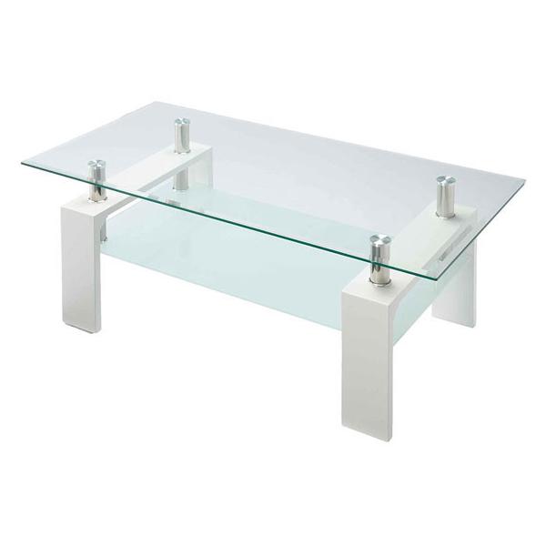 【仕様】●カラー：ホワイト●外寸法：幅９６０×奥行５００×高さ４２０ｍｍ●支柱：直径５０ｍｍ●重量：１５ｋｇ●材質：天板／８ｍｍ厚強化ガラス（透明ガラス）、棚板／６ｍｍ厚強化ガラス（ミストガラス）、脚／ＭＤＦ、強化紙張り（木目柄）●組立時間...