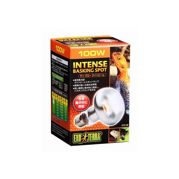 【商品説明】太陽光をイメージした明るい光を狭い範囲に集中的に照射することで、爬虫類のバスキングエリアを作ります。砂漠・熱帯環境テラリウム用、昼用タイトビームスポット型ランプです。昼間の強い光を再現。狭い範囲に集中的に照射し、バスキングエリア...