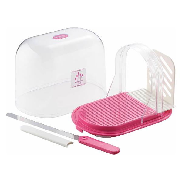 【商品説明】ＶＣＣパンハウス／好評頂いてます「パンハウス」にカラフルなカラーが追加されました。　切ったパンがパンスタンドで倒れない設計。　パンを真っ直ぐにきれいに切れて【厚切り・薄切り】の目盛りが付いたスライスガイドが付いています。　本体に...