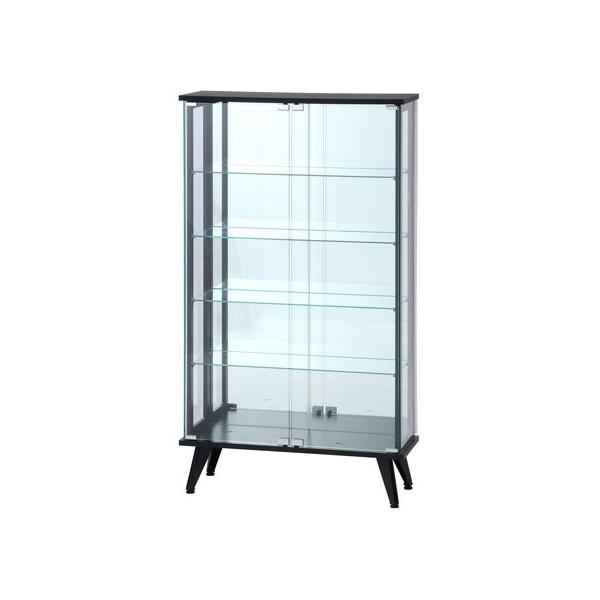 【商品説明】お気に入りのコレクションを大切に保管できる収納ケースです。【仕様】●サイズ：幅８００×奥行２７０×高さ１３４０ｍｍ●重量：４６．２ｋｇ●材質：強化ガラス●色：ブラック●注文単位：１台