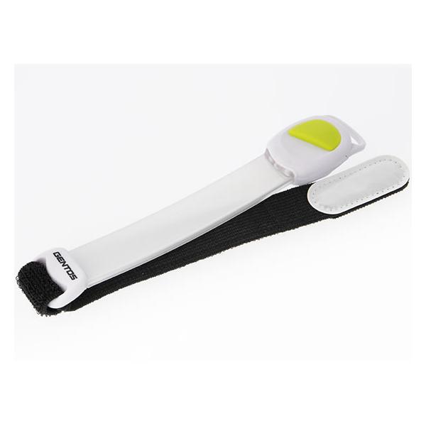 【商品説明】本体が緑色に光るセーフティバンド。ジョギング、ウォーキング、サイクリングなどで、脚や腕に着けて存在をアピール。　面ファスナーバンドで簡単にサイズ調節可能。反射板付きで視認性アップ。【仕様】●使用光源：高輝度Φ５ｍｍ緑色ＬＥＤ×２...