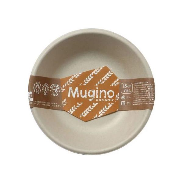 【商品説明】●麦わらやサトウキビの繊維を主原料とし、環境に考慮した「無漂白」紙食器です。　●電子レンジで使用可能です。　●耐水・耐油性有加工済です。【仕様】●サイズ：１５ｃｍ　●内容量：７枚　●材質：麦、バガス　●生産国：中国