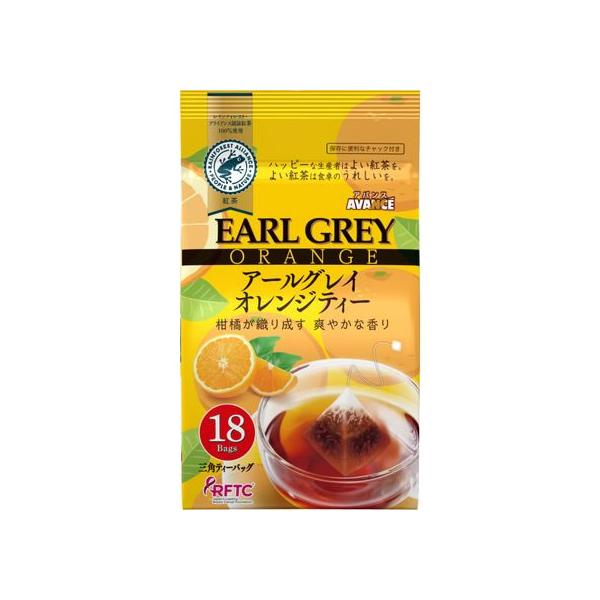 【商品説明】スリランカディンブラ地区の高地栽培セイロンティーに華やかな香りのベルガモット、シャープな印象のオレンジを重ね合わせました。【仕様】●内容量：１８袋●ティーバッグ／ひも付き／テトラバッグ