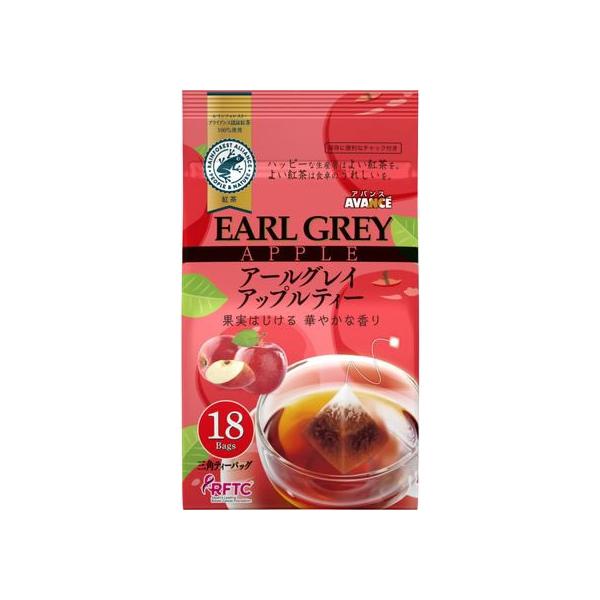 【商品説明】スリランカディンブラ地区の高地栽培セイロンティーに華やかな香りのベルガモット、みずみずしいアップルを重ね合わせました。【仕様】●内容量：１８袋●ティーバッグ／ひも付き／テトラバッグ