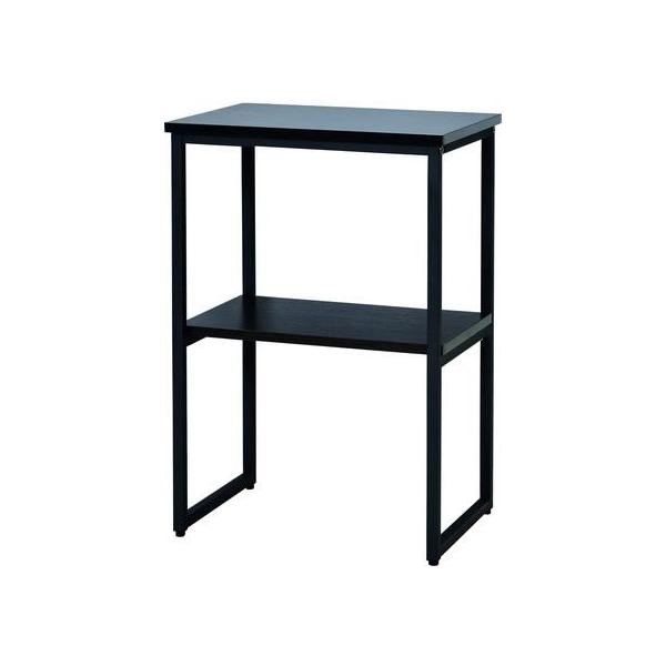 【商品説明】エントランスで消毒液やタイムカードなど置くラックとしても便利です。棚板は固定です。アジャスター付きでがたつきの調整も可能です。【仕様】●外寸法：幅５００×奥行３５０×高さ７３０ｍｍ●材質：天板・棚板／低圧メラミン樹脂化粧木質ボー...