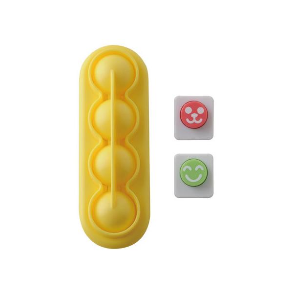 【商品説明】１つあたり約１０ｇのひとくちおにぎりが一度に４つ握れるおにぎり型と、海苔パンチ２個のセットです。　ご飯を詰めて上ふたを左右に転がすだけで簡単に真ん丸おにぎりを握ることができます。　海苔パンチは海苔を挟んで上のボタンを押すだけで簡...