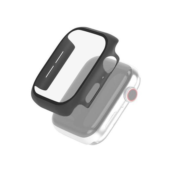 【商品説明】Ａｐｐｌｅ　Ｗａｔｃｈ　ＳＥ、Ｓｅｒｉｅｓ　６、５、４　［４０ｍｍ］用フルカバーケースです。　ポリカーボネート素材とガラスの２重構造で、Ａｐｐｌｅ　Ｗａｔｃｈの液晶部及び側面部を保護します。　液晶部には、透明度が高く、傷に強い強...