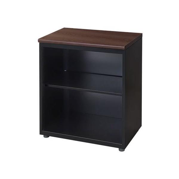 【仕様】●カラー：本体／ブラック、天板／ダークブラウン●サイズ：外寸／幅６００×奥行４００×高さ７００ｍｍ、有効内寸／幅５９５×奥行３３５×高さ６１０ｍｍ●材質：天板／パーティクルボード、メラミン化粧板、本体／スチール、粉体塗装●重量：１６...