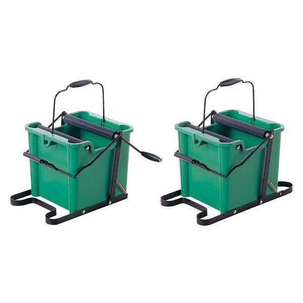 【仕様】●サイズ：４８０（ハンドル込）×４０５×高さ２８８ｍｍ　●材質：ポリプロピレン（再生樹脂）　●色：グリーン　●重量：約３．４ｋｇ　●容量：１４Ｌ