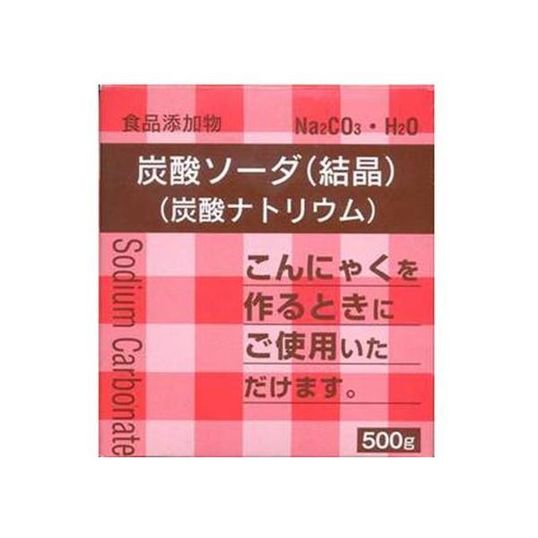 【仕様】●内容量：５００ｇ　●成分　炭酸ナトリウム（炭酸Ｎａ）　●保存方法　◆小児の手の届かないところに保管してください　◆目に入った場合は、流水で良く洗い流してください　◆直射日光をさけ、なるべく湿気の少ない涼しい所に保管してください　◆...