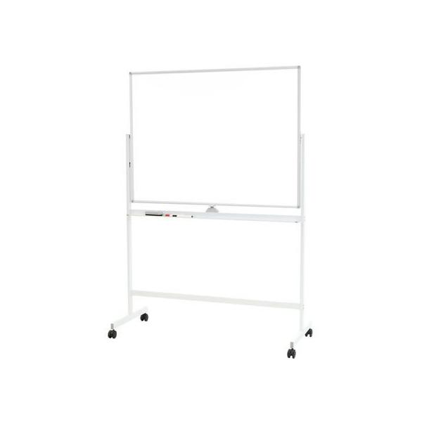 【仕様】●カラー：ホワイトフレーム●サイズ：幅１２８０×奥行５６０×高さ１６００または１８００ｍｍ●重量：本体重量／１２．４ｋｇ●仕様：板面／スチール、フレーム／アルミ、脚／スチール、キャスター／ナイロン●付属品：マーカー（黒・赤）×各１、...