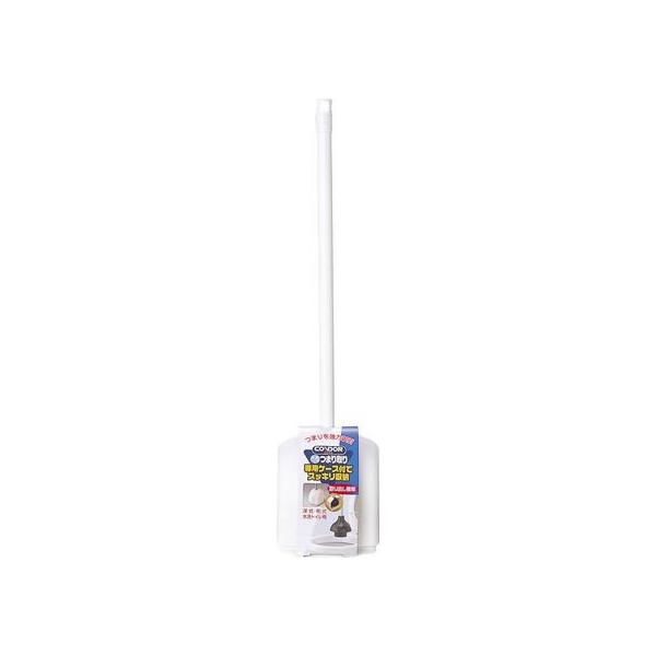 【商品説明】洋式・和式水洗トイレ用つまりとり。専用ケース付でスッキリ収納できます。取り出しも簡単です。【仕様】●サイズ：約１５．８×１６．３×高さ６７ｃｍ●材質：ケース／ポリプロピレン、グリップ／ＰＶＣ、ハンドル（柄）／ＰＶＣ、フランジャー...