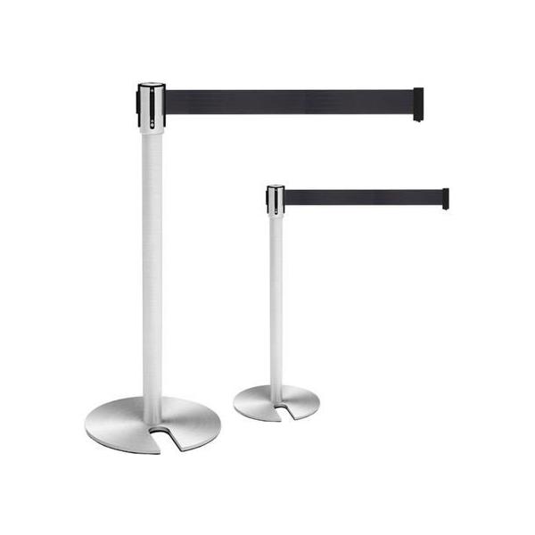 【商品説明】本体２台入り。脚はスタンダードとＵ型の２種類、ベルトカラーはレッド、ブルー、ブラック、イエロー、グリーンの全５色展開です。錆びにくいステンレス製。簡単に動かないようベースにおもりを装備しています。【仕様】●外寸法：幅３５０×奥行...