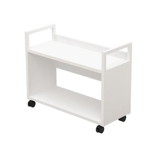 【商品説明】机下に収納できるシェルフ。幅サイズは７０ｃｍ、９０ｃｍ、１１０ｃｍの３種類展開です。キャスター付きで移動も簡単。鉄製で長く使える頑丈設計です。【仕様】●外寸法：幅７００×奥行２８０×高さ５４５ｍｍ●引出有効内寸：上段／幅６５８×...