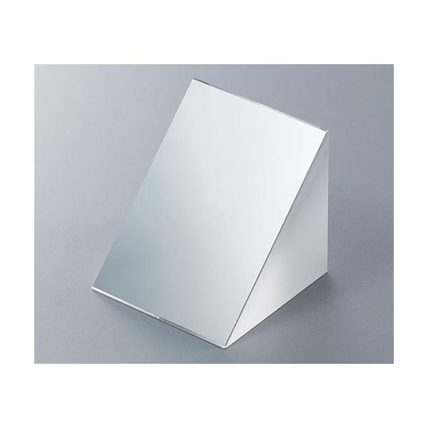 【商品説明】●光路を９０°曲げる用途に使用されます。●平面ミラーと比べても、金属膜面の４５°設置が容易にできます。【仕様】●サイズ（ｍｍ）：２０×２０×２０●仕様：斜面一面　ＡＬ＋ＳｉＯコート●材質：ＢＫ７●設計波長：５８７．６ｎｍ●屈折率...