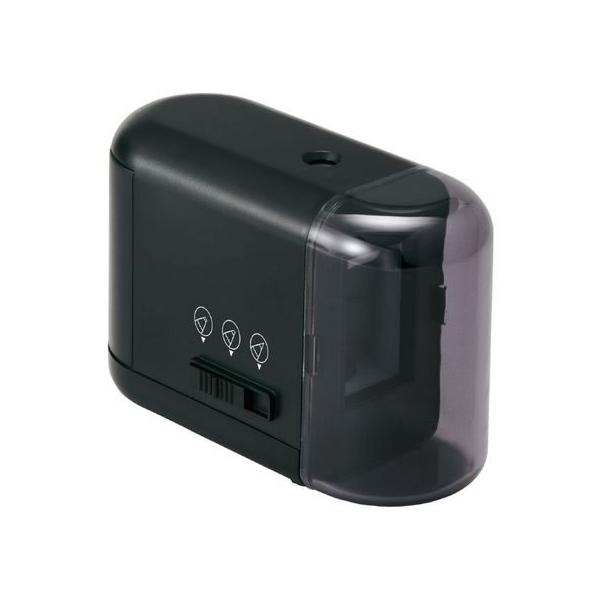 【商品説明】気持ちの良い削りを体感できる鉛筆削り　電池式だからコードレスで、どこにおいても作業の邪魔にならない便利なコンパクトサイズ　芯先径調整（３段階）が可能な鉛筆削り　鉛筆挿入口に差し込むと始動するので、お子様でも簡単に扱えます　スパイ...