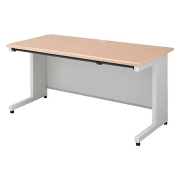 【商品説明】頑丈なスチールデスク。すっきり平机タイプ。幅１４０ｃｍで、幅広がいい方におすすめ！明るく清潔感のあるホワイトから、かっこいいシックな雰囲気を生み出すブラックまであらゆるバリエーションをご用意。【仕様】●色：木目／白　●サイズ：幅...