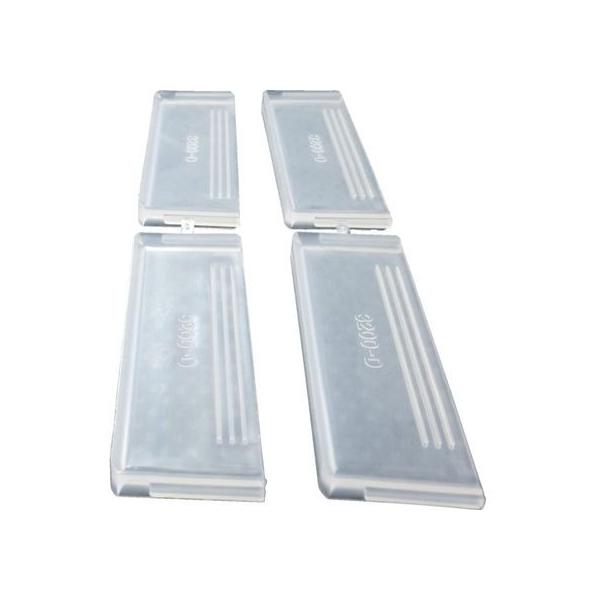 【仕様】●型番：3200D-C　●入数：４枚　●色：クリア●南京錠（別売）：取付不可●適合機種：ＳＰ−３２００Ｄ−Ｃ　●別売の仕切板●仕切板４枚入り　●ポリプロピレン（ＰＰ）