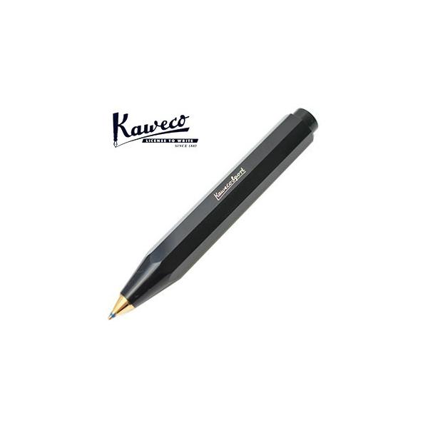 【ポイント10倍】【名入れ可】■カヴェコ  ボールペン カラー系統：黒（くろ）、ブラック■プレゼント、ギフト、記念品、お祝い、贈り物に■ホワイトデー、父の日、クリスマス、誕生日などの男性へ。■本体色種類:ブラック、スケルトン、ホワイト、ブル...