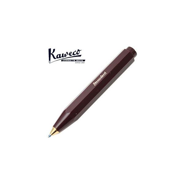 【ポイント10倍】【名入れ可】■カヴェコ  ボールペン カラー系統：赤（あか）、レッド■プレゼント、ギフト、記念品、お祝い、贈り物に■バレンタインデー、母の日、クリスマス、誕生日などのおしゃれな女性へ。■本体色種類:ブラック、スケルトン、ホ...