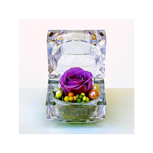 ◆花材・プリザーブドフラワー　　ローズ（ラベンダー）・アーティフィシャルフラワー　　スターフラワースプレー（ホワイト）　　パルマベリーピック（ピーチ・イエロー・ホワイト）　　パールボール10　（ホワイト・ピンク）　　スパニッシュモス（グリー...