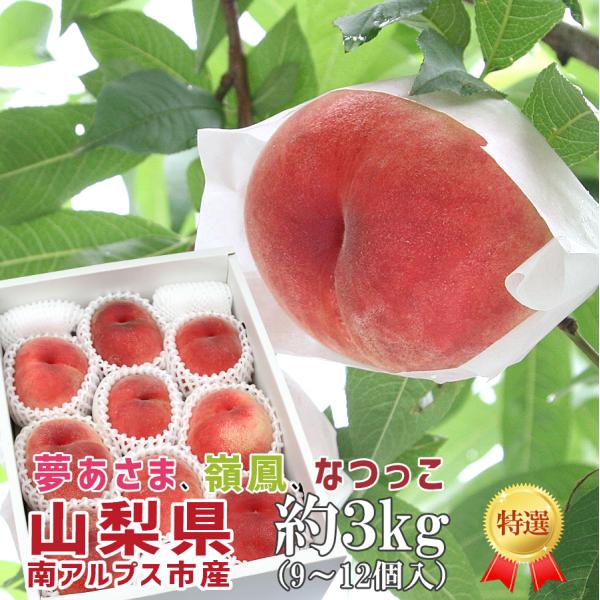 【発売日：2026年07月10日】『夢あさま』とろけるような食感で、到着時は硬めでも日にちを置くと柔らかくなり、手で簡単に皮がむけますので、柔らかい桃がお好みの方にお勧めします。（7月10日頃〜）『嶺鳳』もっちりとした食感で、程よい酸味があ...