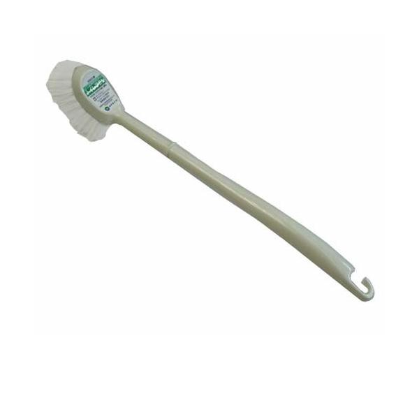 トイレブラシ アイボリー【ナチハマ/洗剤のいらない トイレブラシ/便所掃除/トイレ掃除/洗剤不要/日本製】