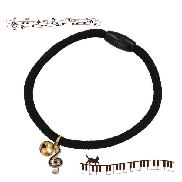 猫 首輪 ちりめん首輪 猫用首輪 和柄 おしゃれ 安全 鈴 付き 日本製 （音符）商品詳細・重さ：約3g〜４gと、着けていることに気が付かない猫ちゃんがいるほどの軽さです。・サイズ ：長さ約10cm~30cmまで対応。猫ちゃんのサイズに合わ...