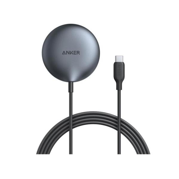 ピタッと充電、絡まずスッキリマグネット式ワイヤレス充電に対応の充電パッド。Qi2対応のiPhone (※) に、従来のAnker MagGoシリーズの2倍の最大15W出力でワイヤレス充電が可能です充電中のスマホ操作が簡単薄型のコンパクトデザ...